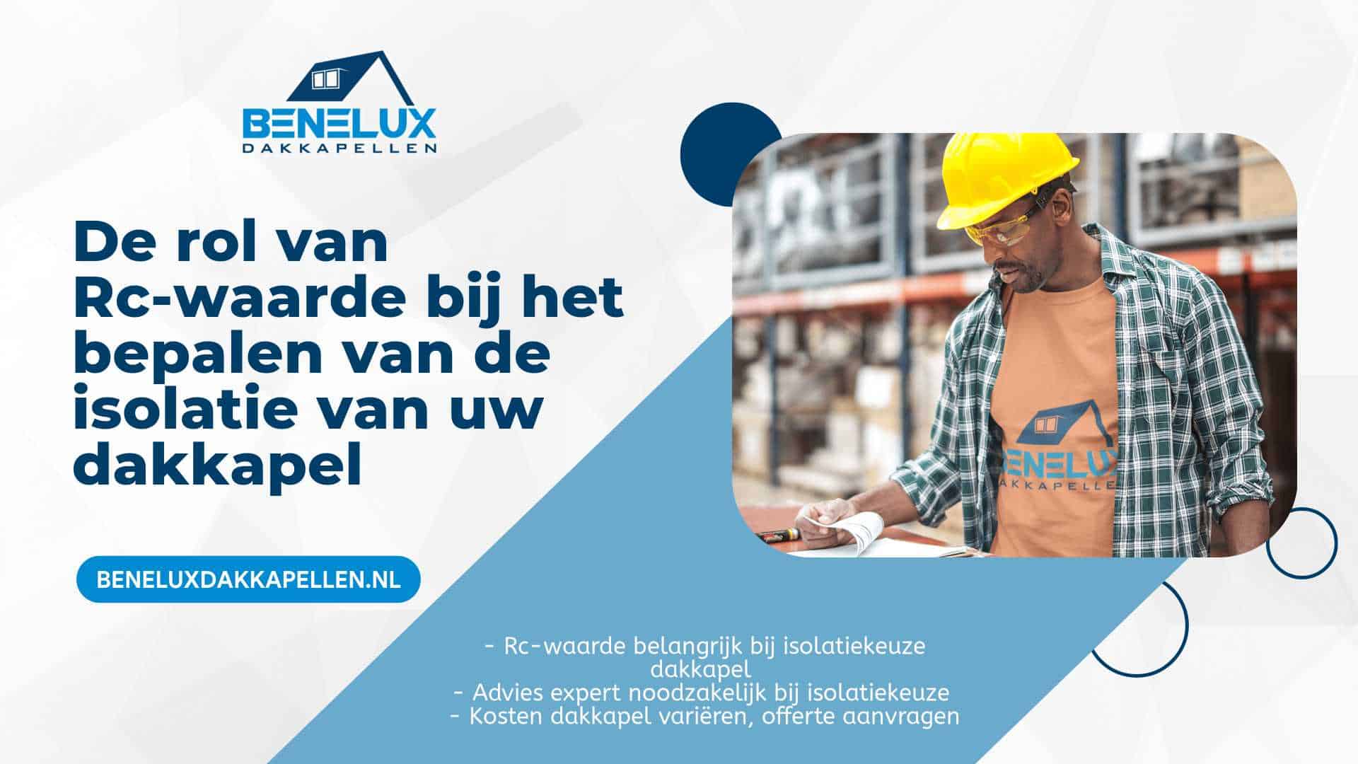 De rol van Rc-waarde bij het bepalen van de isolatie van uw dakkapel - Benelux Dakkapellen